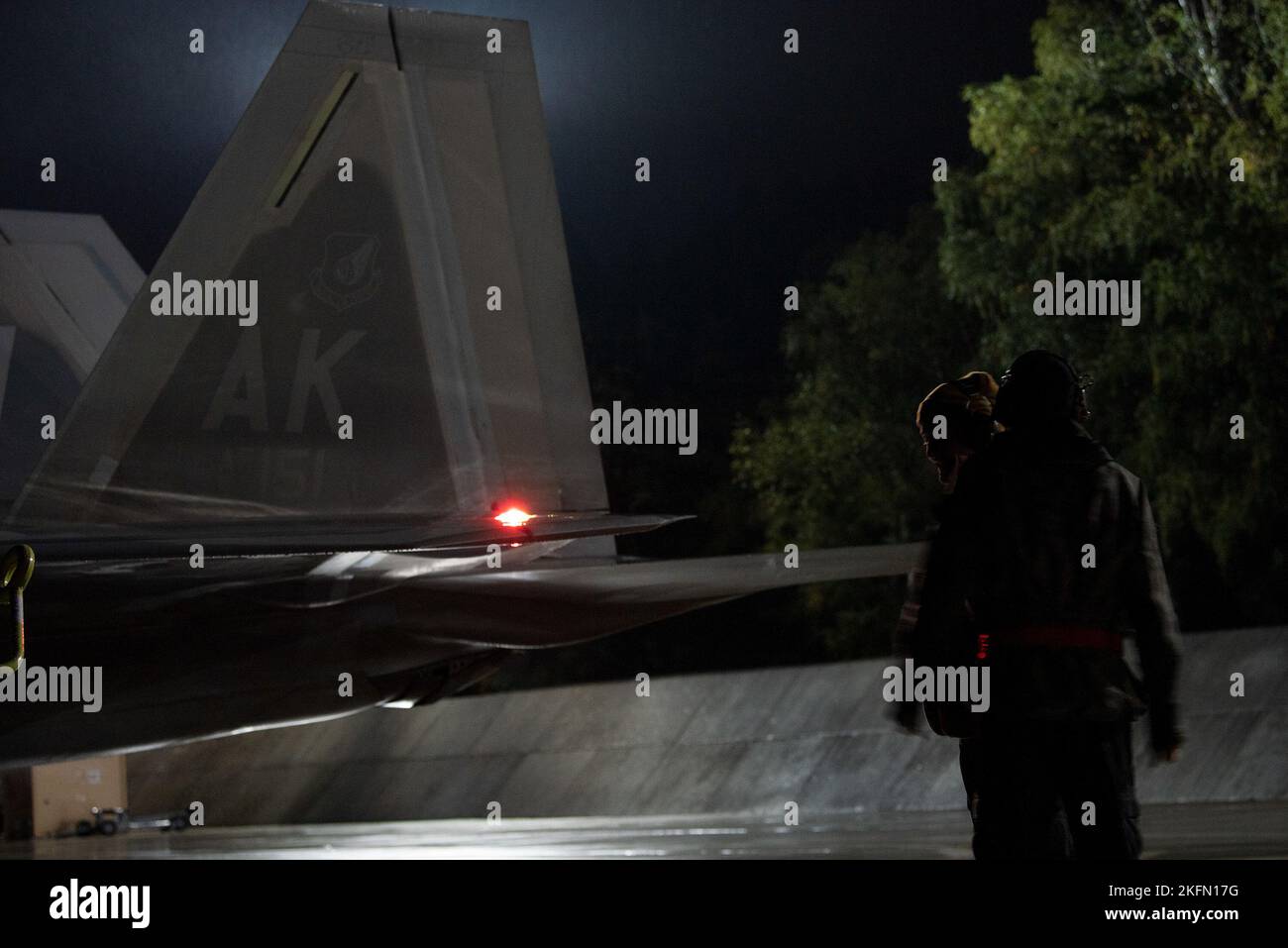 U.S. Air Force maintainers assigned to the 90th Expeditionary Fighter ...