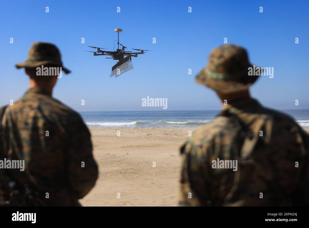 U.S. Marines with 1st Combat Engineer Battalion, 1st Marine Division ...