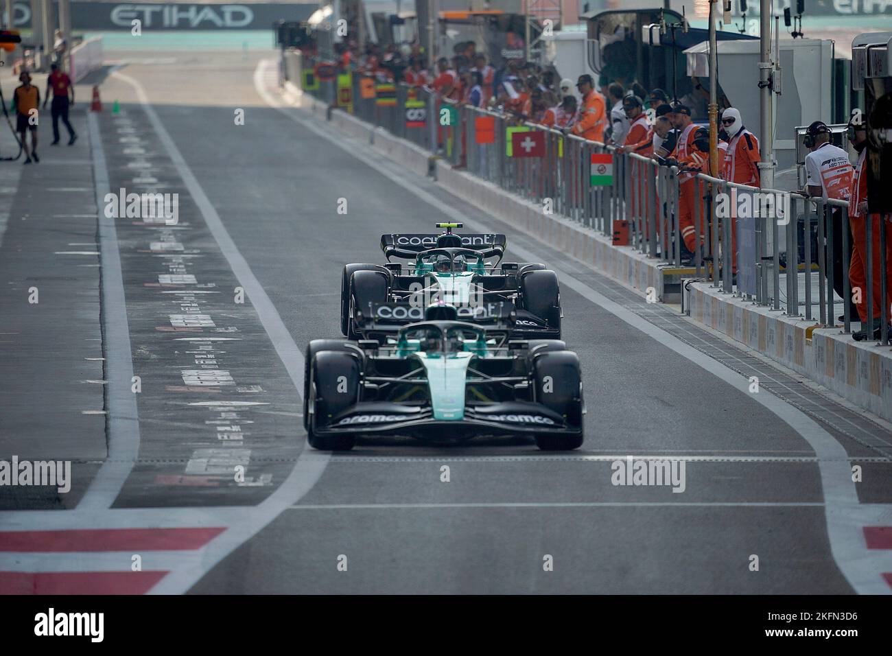 November 19th, 2022, Yas Marina Circuit, Abu Dhabi, FORMULA 1 ETIHAD ...