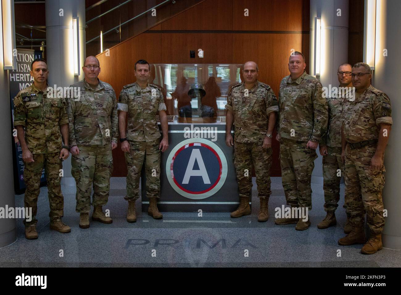U.S. Army Central welcomed members of the Lebanese Army during a key ...