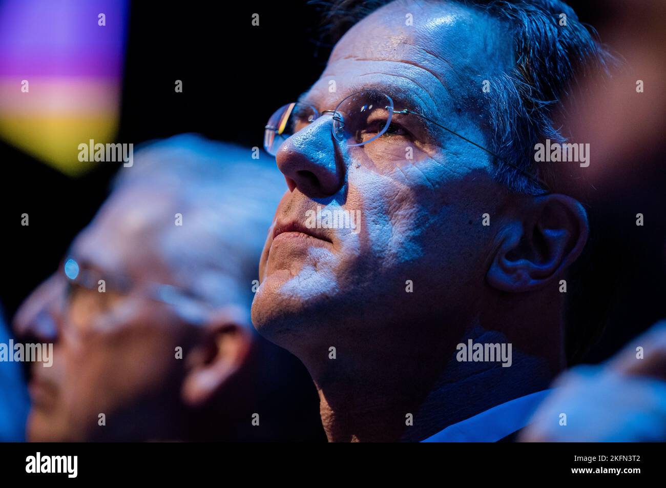 ROTTERDAM - Prime Minister Mark Rutte during the autumn congress of the ...