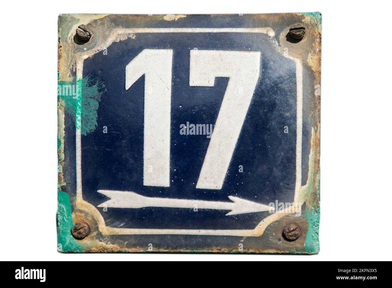 Number 17 Cut Out Stock Images & Pictures - Alamy