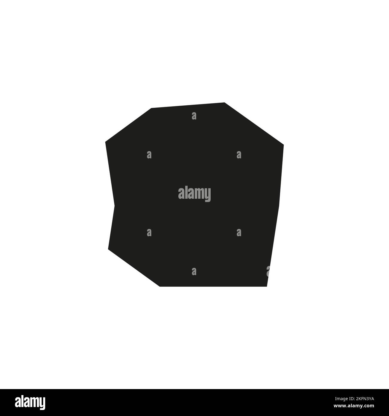 Organic black blobs irregular shape. Abstract fluid shapes vector set, simple water forms Stock ...