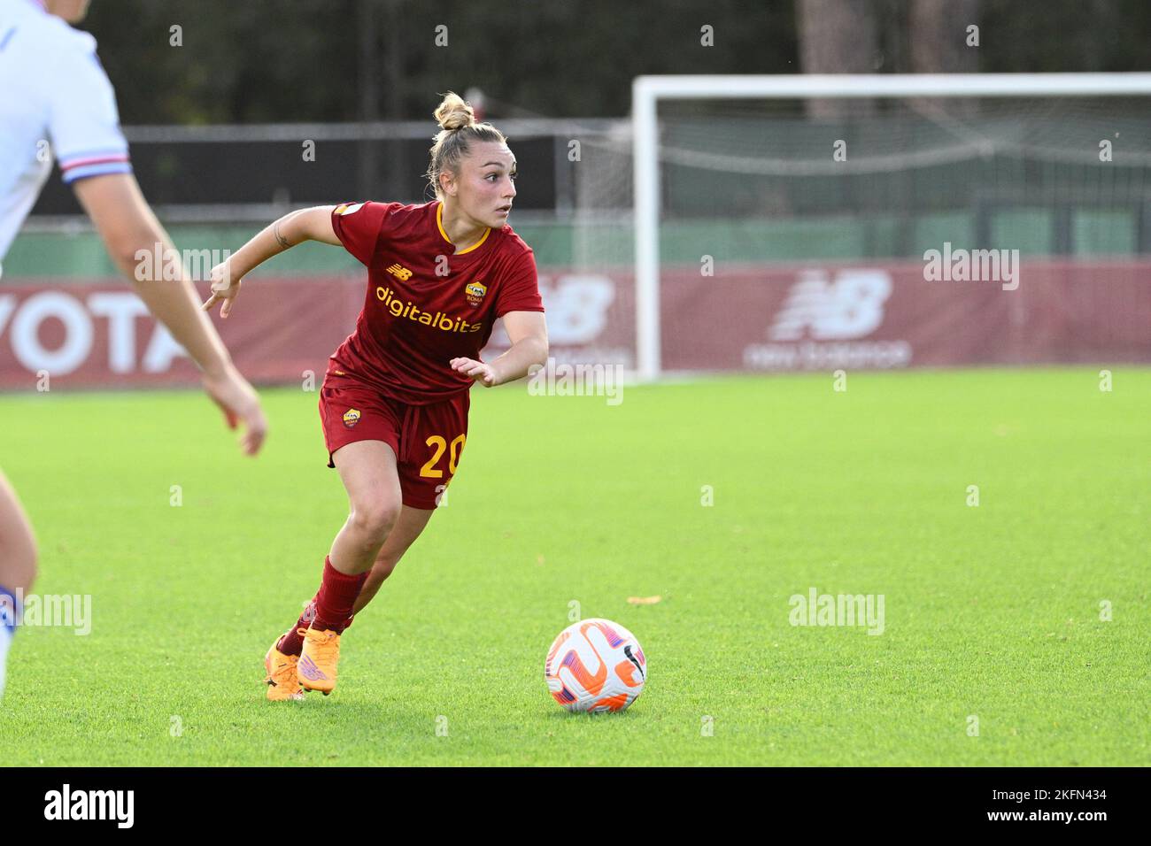 Giada Greggi (AS Roma Women) during the Italian Football Championship ...