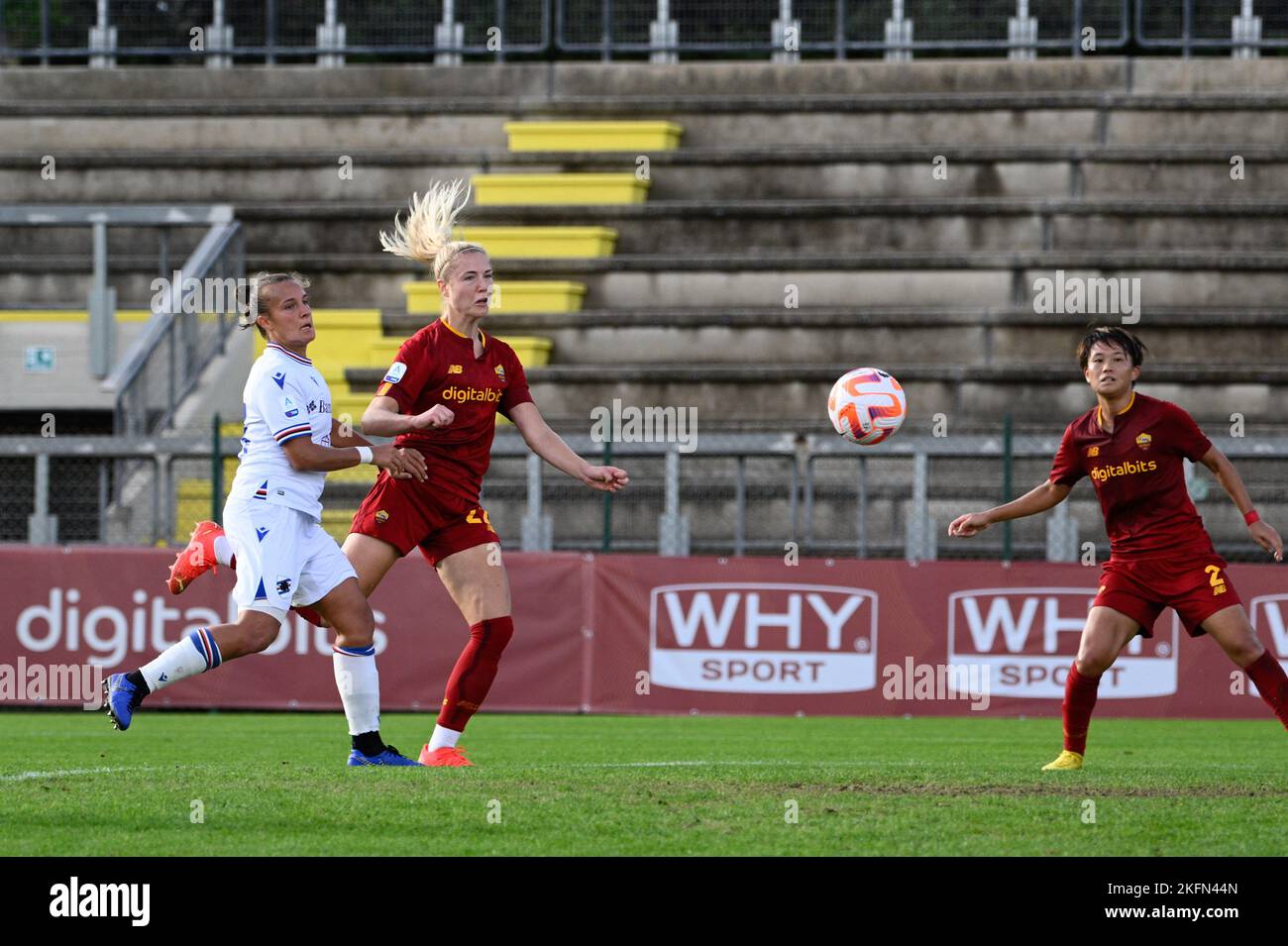 Sophie Roman Haug (AS Roma Women) goal 2-0 during the Italian Football ...
