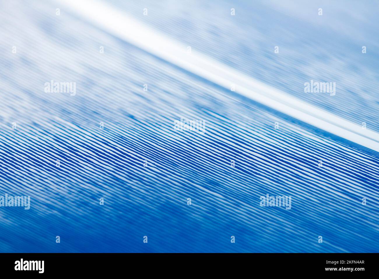 Macro shot of blue color vinyl record. Surface of an old vinyl record ...