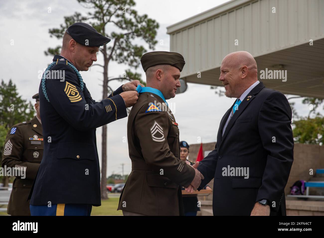 Sgt. 1st Class Christopher Fort, assigned to 1st Armored Brigade Combat ...
