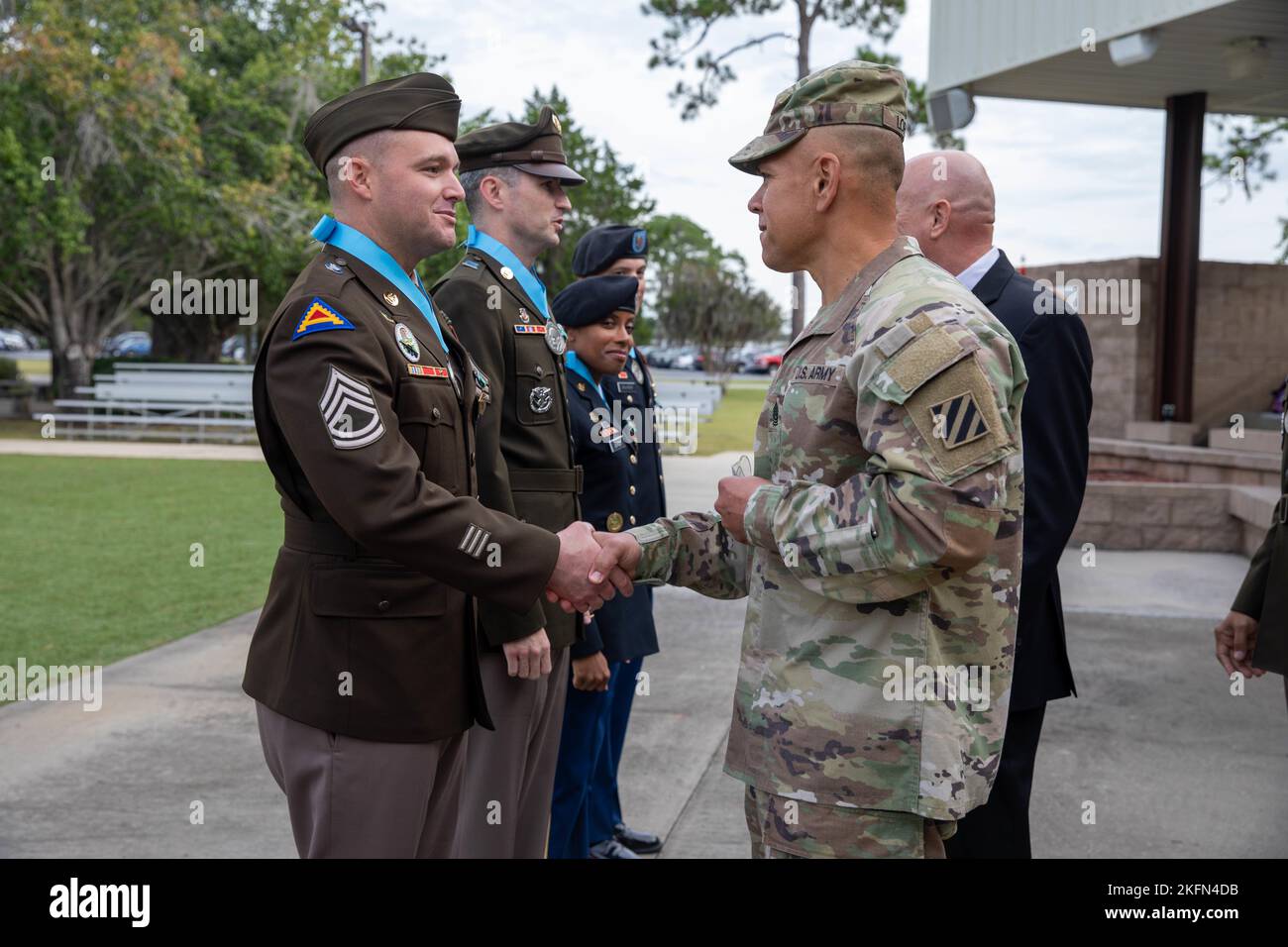 Command Sgt. Maj. Jaime Lopez, the senior enlisted advisor for 2nd ...
