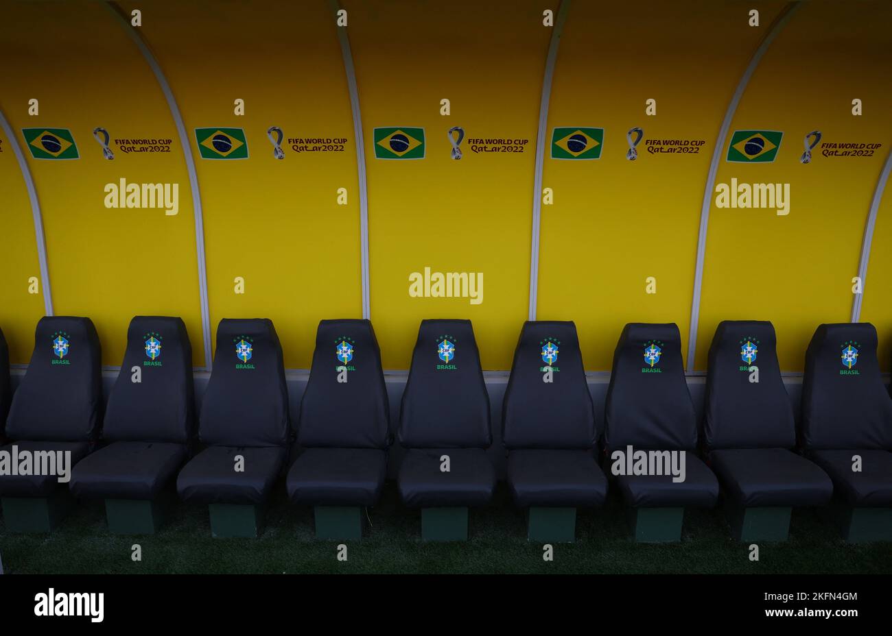 Football stadium dugout seats hi-res stock photography and images - Alamy