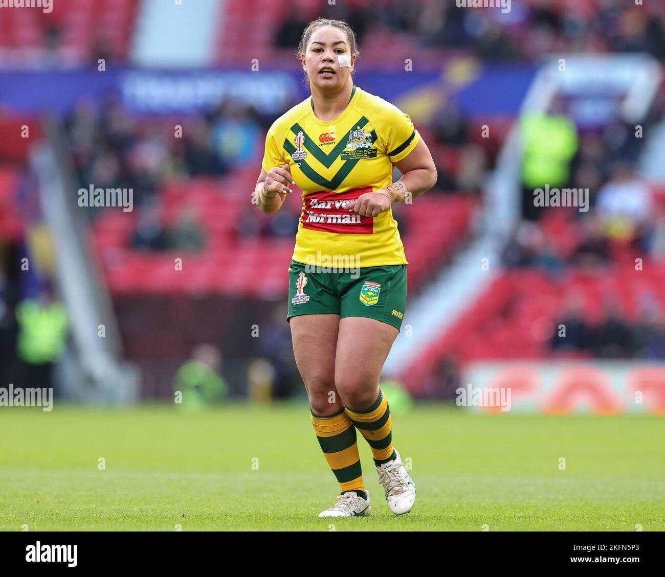 Manchester, UK. 19th Nov, 2022. Kennedy Cherrington #16 of Australia ...