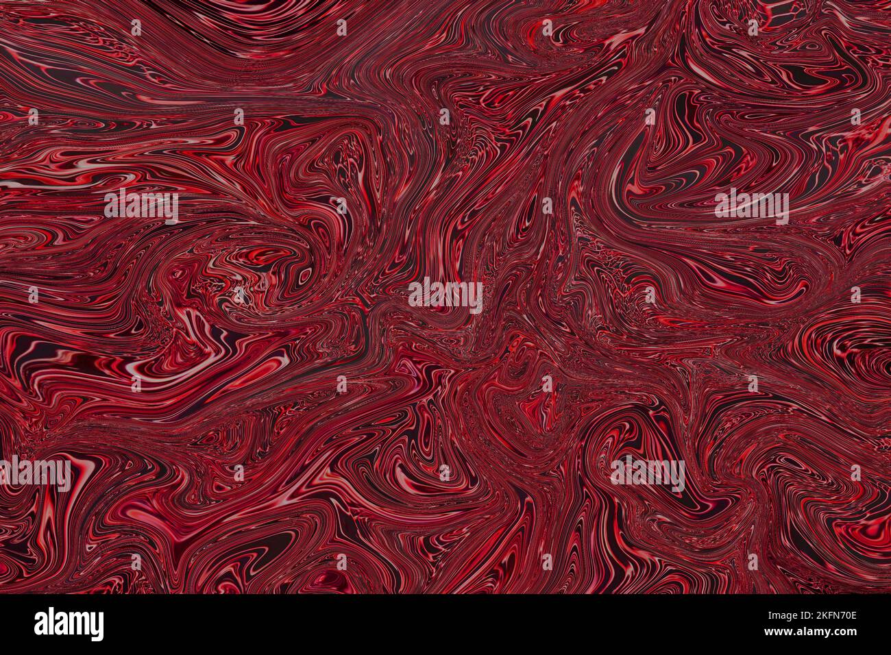 Red waves liquid shape color background. Art design for your design ...