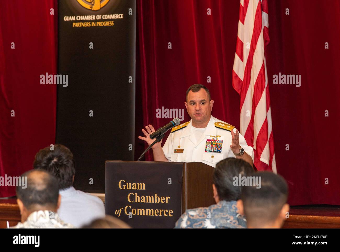 TAMUNING, Guam (Sept. 28, 2022) - Joint Region Marianas (JRM) Commander ...