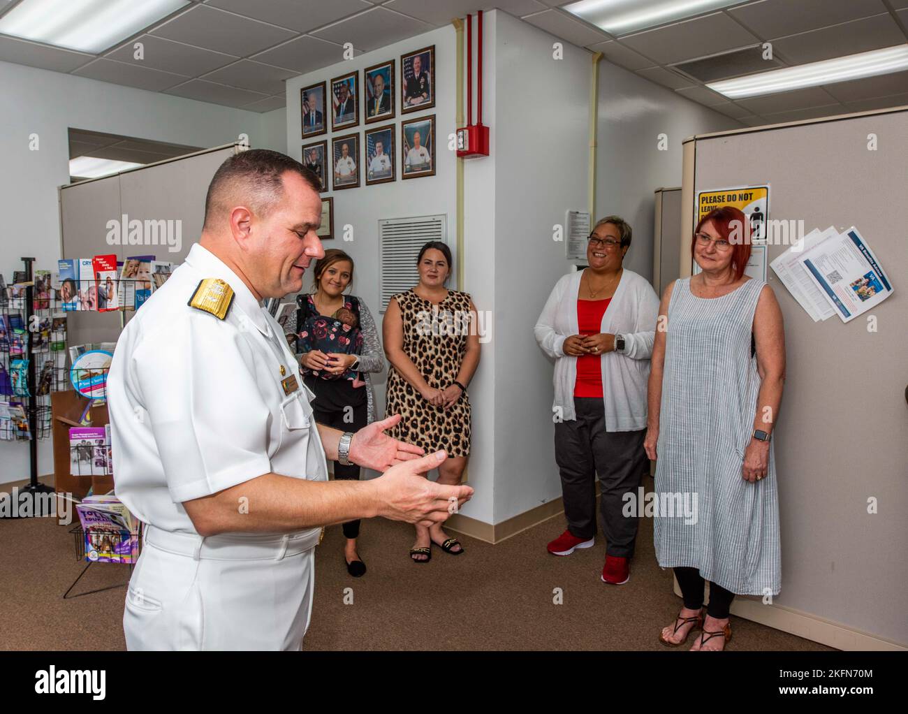 NAVAL BASE GUAM (Sept. 28, 2022) - Joint Region Marianas (JRM) Commander Rear Adm. Benjamin ...