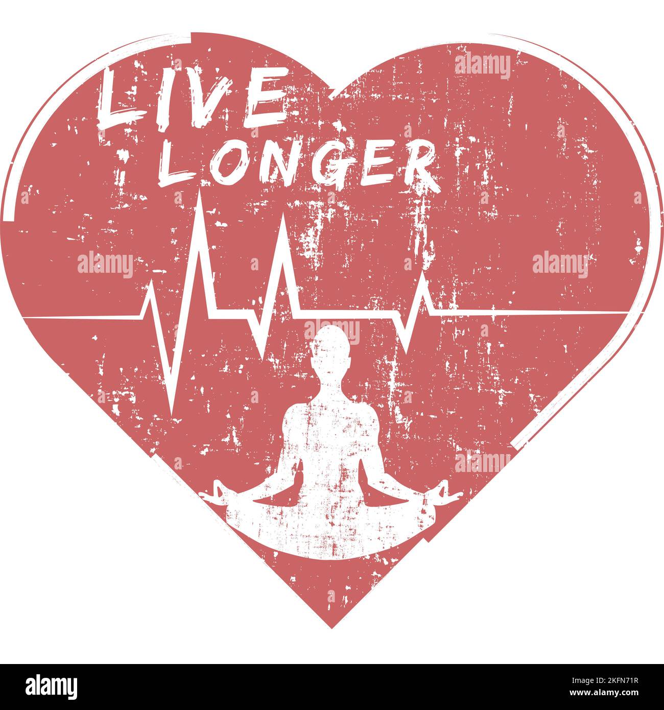 Yoga make me live longer Stock Photo - Alamy