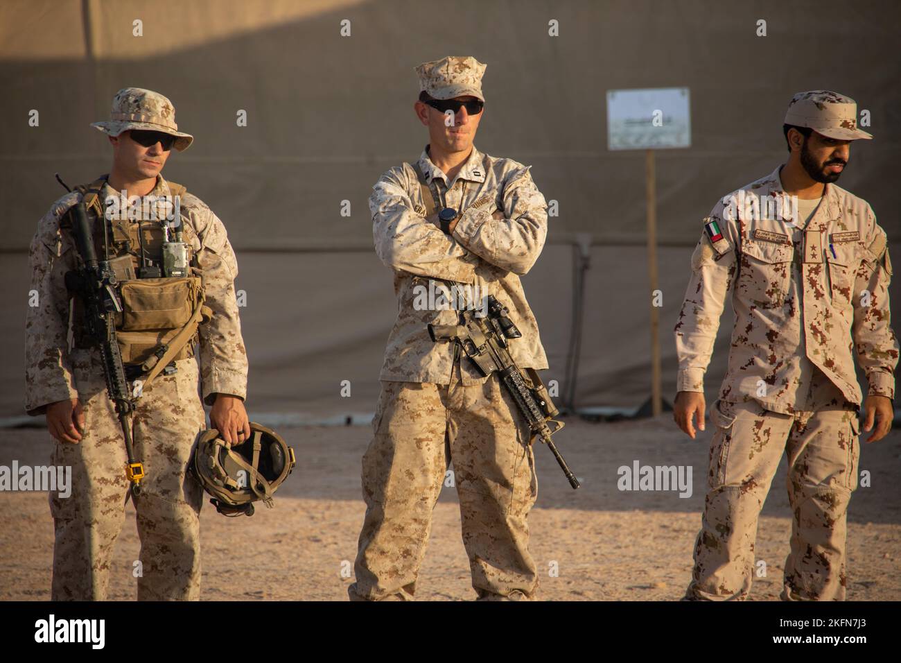 U.S. Marines with 3rd Battalion, 5th Marine Regiment, and soldiers with ...