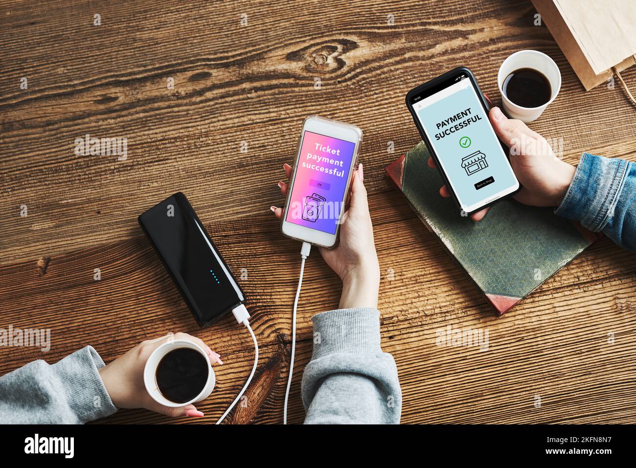 Payment successful hi-res stock photography and images - Alamy