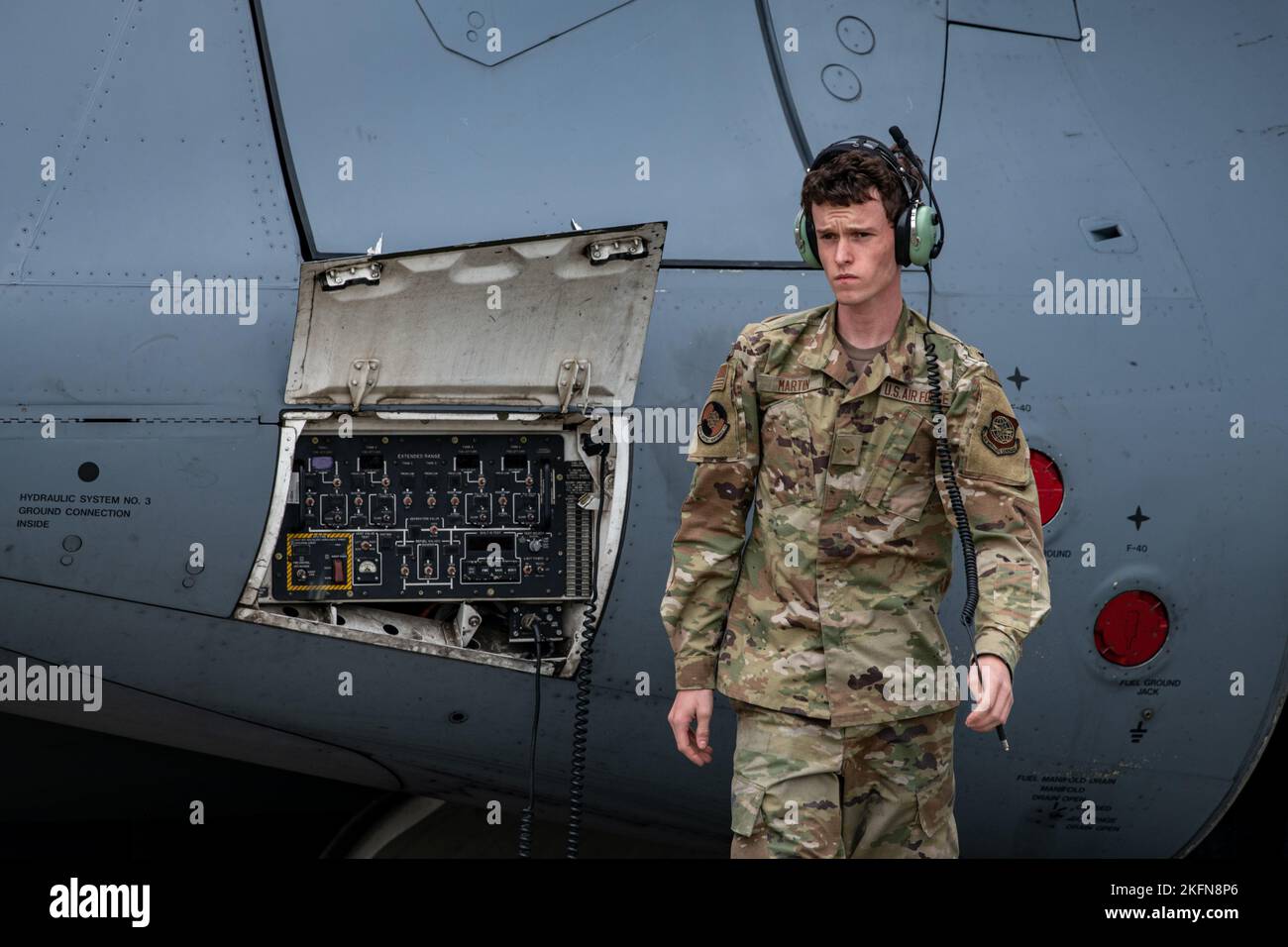 U.S. Air Force Airman 1st Class Dominick Martin, 437th Aircraft ...