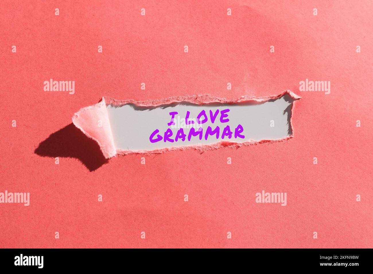 Writing displaying text I Love Grammar. Word for act of admiring system ...