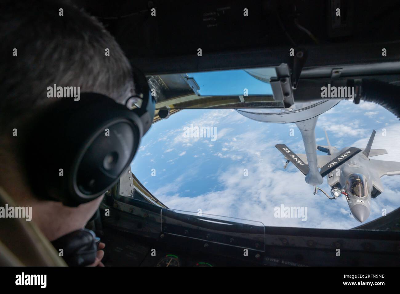 U.S. Air Force Tech. Sgt. Spencer Balcom, 909th Air Refueling Squadron ...