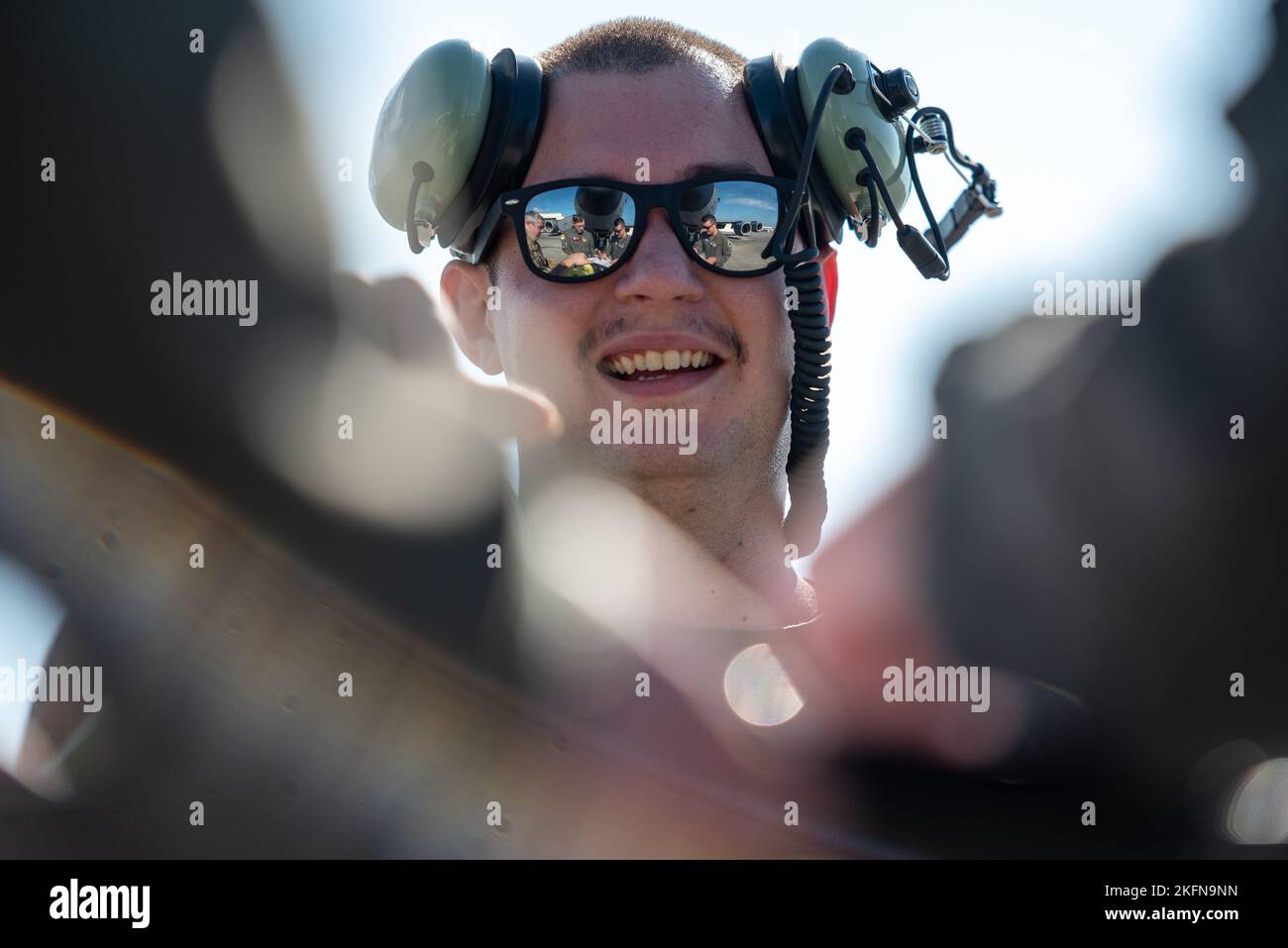 U.S. Air Force Senior Airman Alexander Nunn, 909th Aircraft Maintenance ...