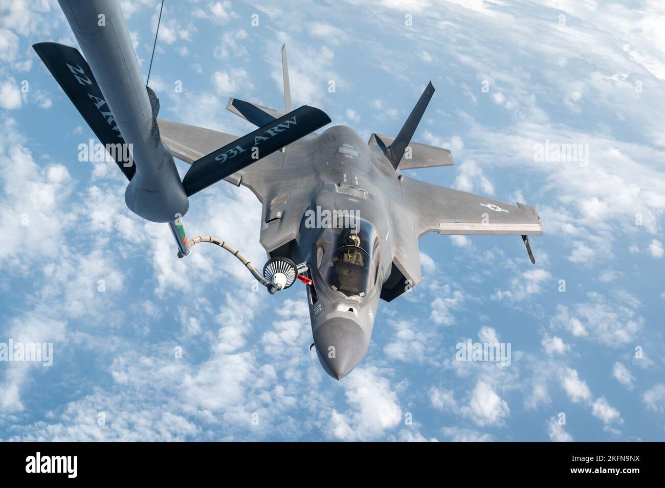 A U.S. Marine Corps F-35B Lightning II with Marine Fighter Attack ...