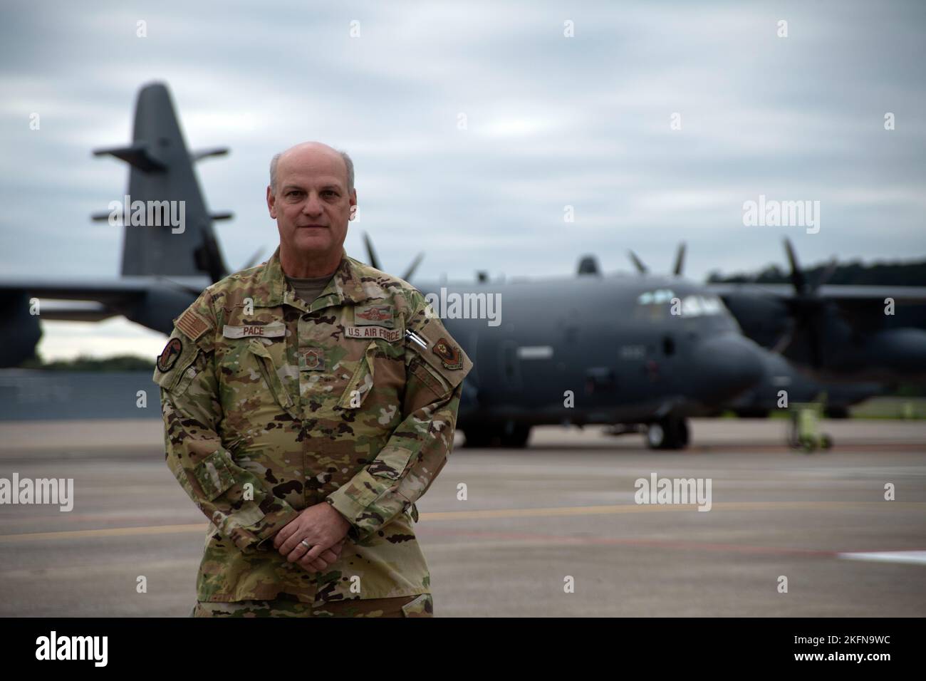 Chief Master Sgt. James Pace, 193rd Special Operations Group senior ...