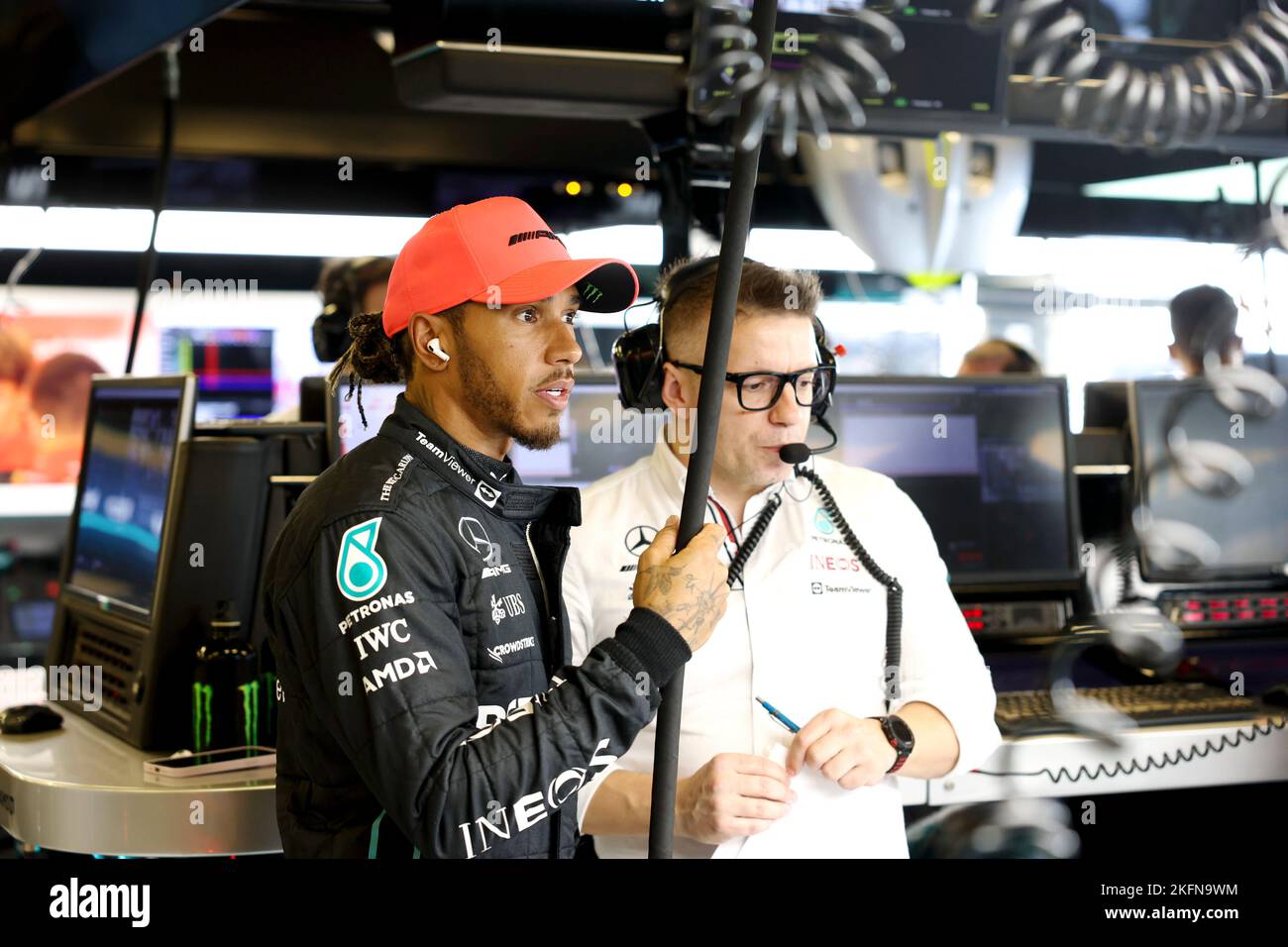 Abu Dhabi, United Arab Emirates. 19th Nov, 2022. #44 Lewis Hamilton ...