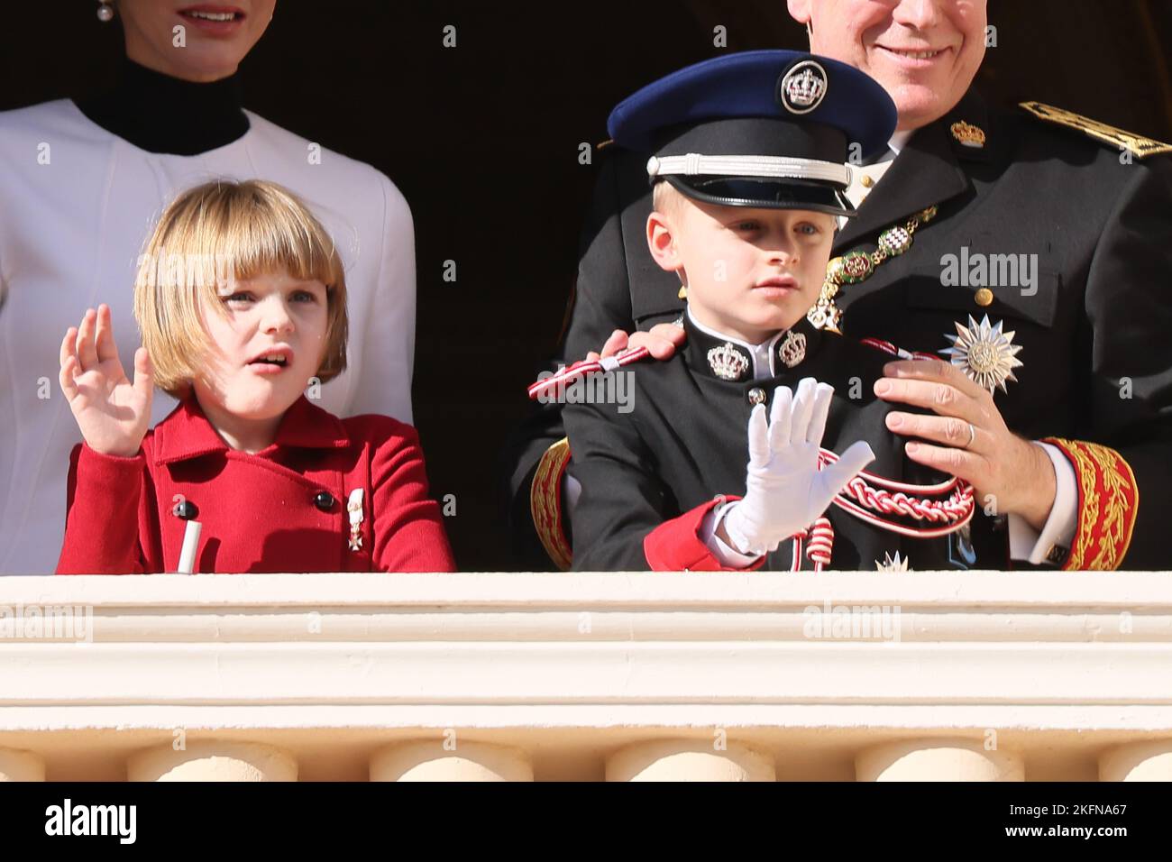 Princess Charlene of Monaco, Prince Albert II of Monaco, little princes ...