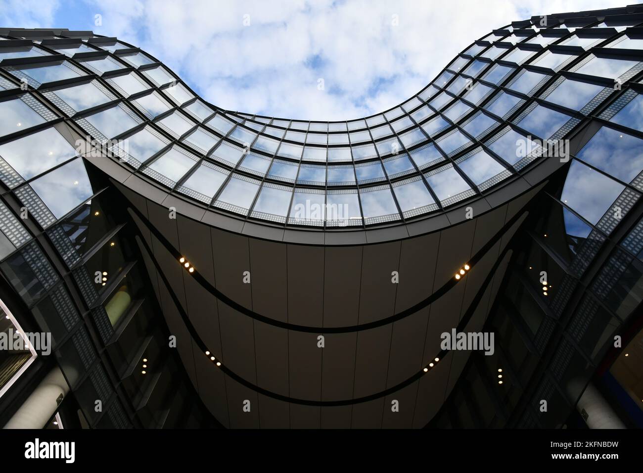 Modern Commercial buildings across london Stock Photo - Alamy