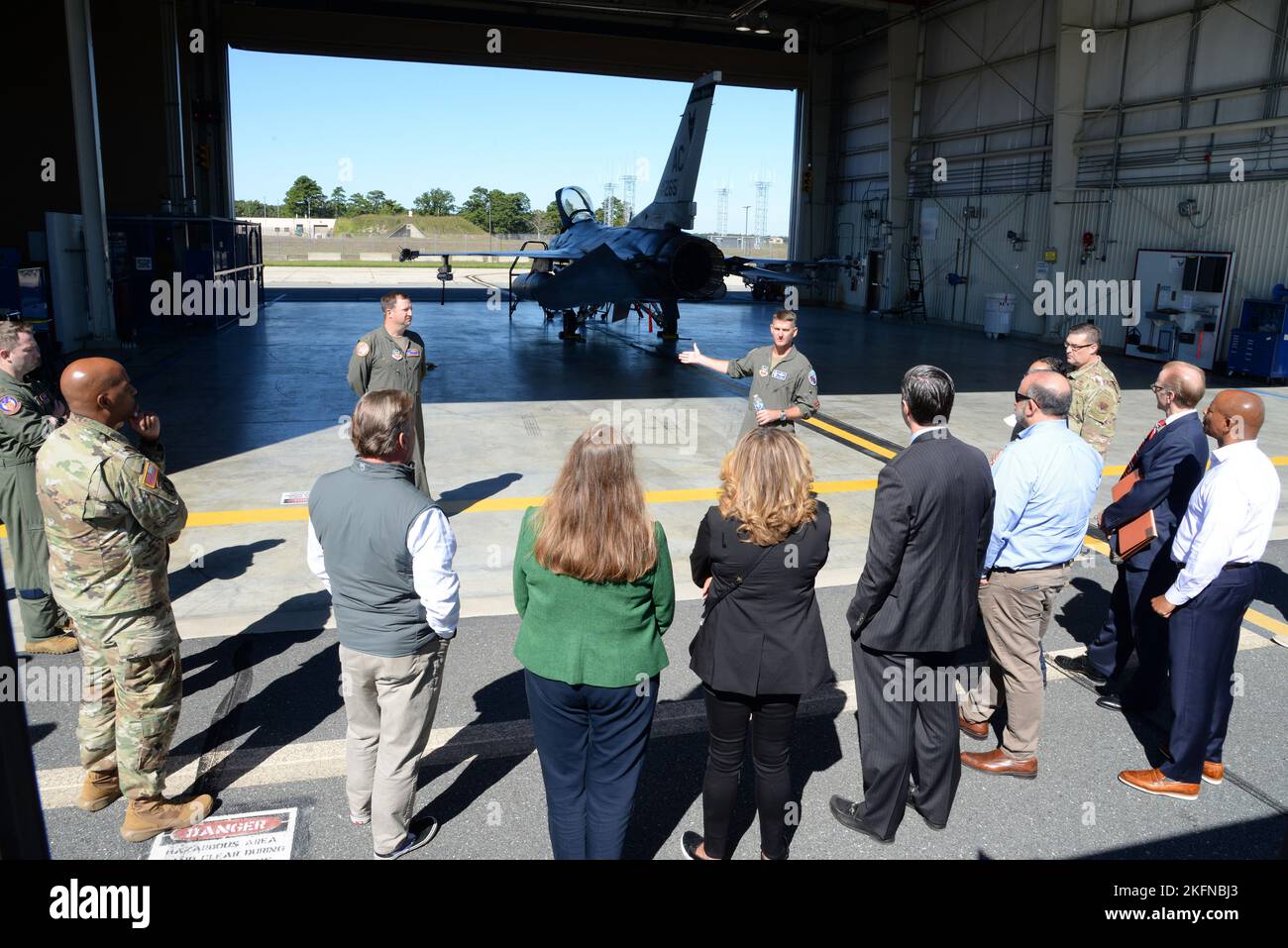 U.S. Air Force Col. Derek B. Routt, commander of the 177th Fighter Wing ...