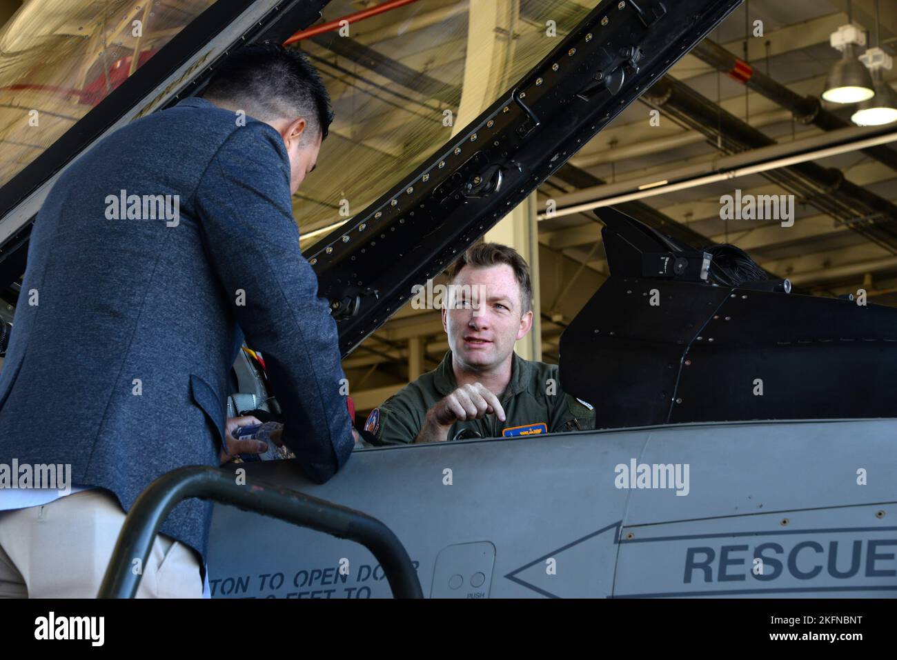 U.S. Air Force Maj. John Loveman, commander of the 177th Operations ...