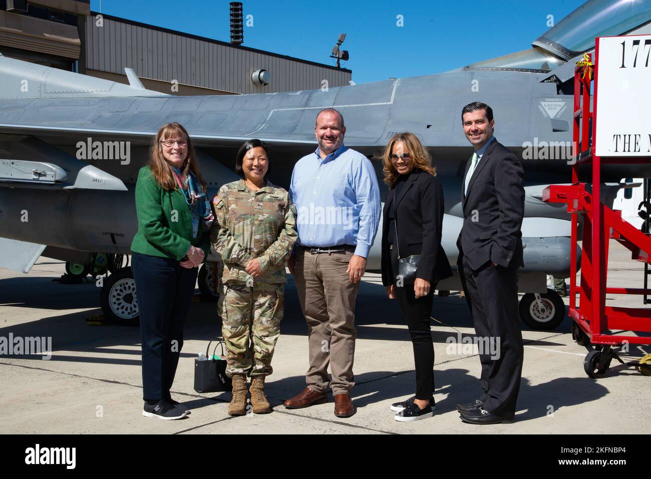 Members of the New Jersey Governor’s cabinet and Adjutant General and ...