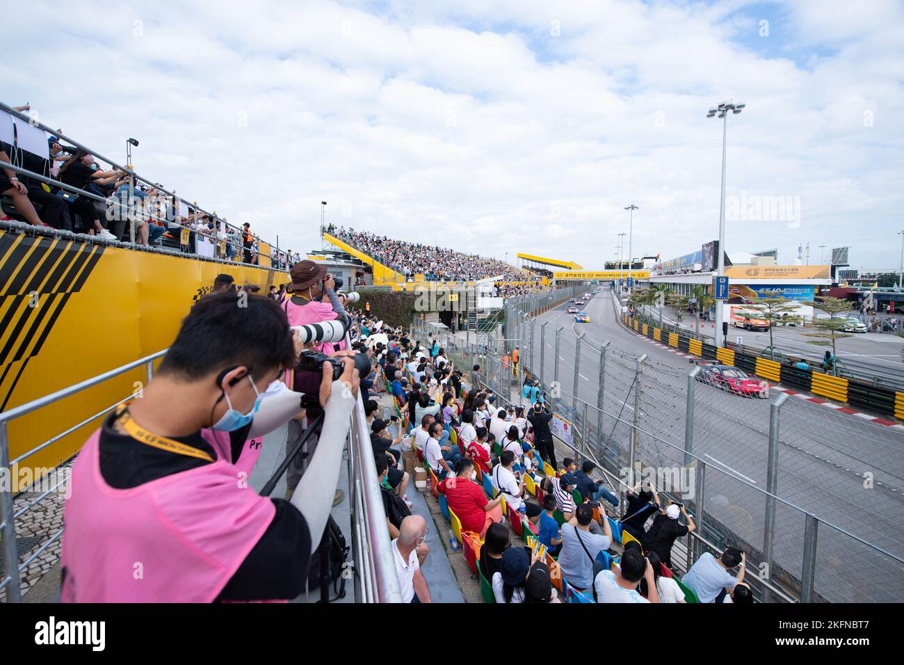 Macao. 19th Nov, 2022. Photo taken on Nov. 19, 2022 shows the Macao GT ...