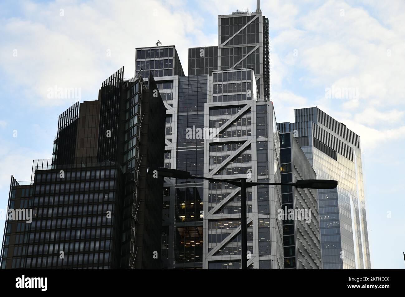 Modern Commercial buildings across london Stock Photo - Alamy