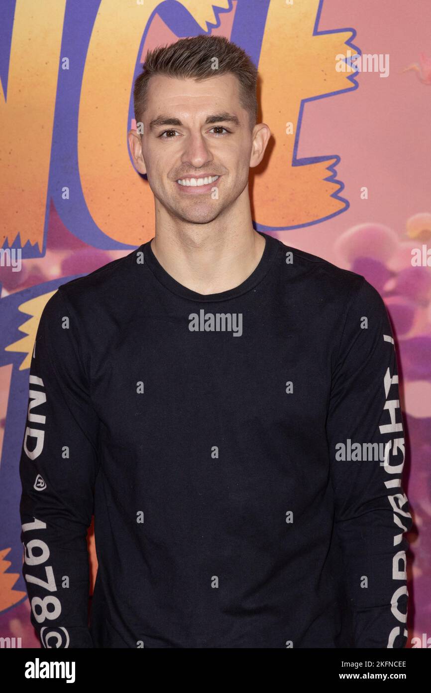 London, UK. 19th Nov, 2022. Max Whitlock attends the "Strange World ...