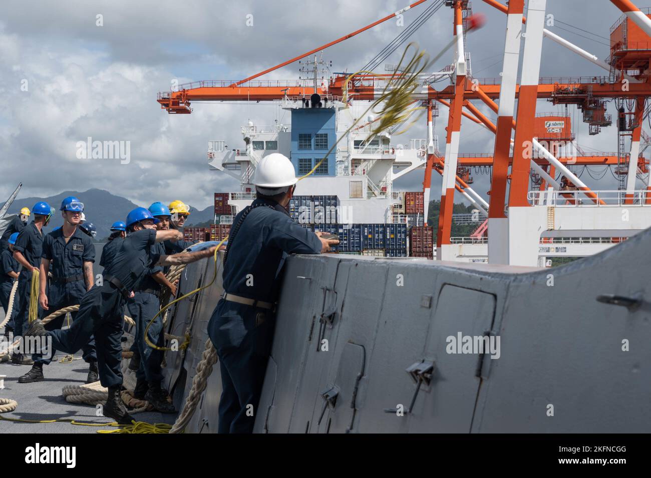 220928-N-XB010-1011 SUBIC BAY, Philippines (Sept. 28, 2022) – Seaman ...