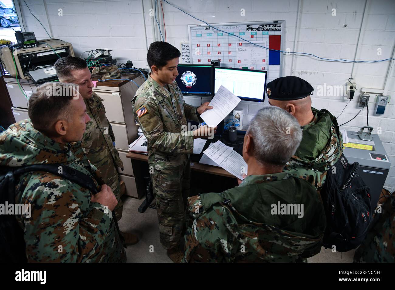 2nd Cavalry Regiment hosts a military-to-military engagement with ...