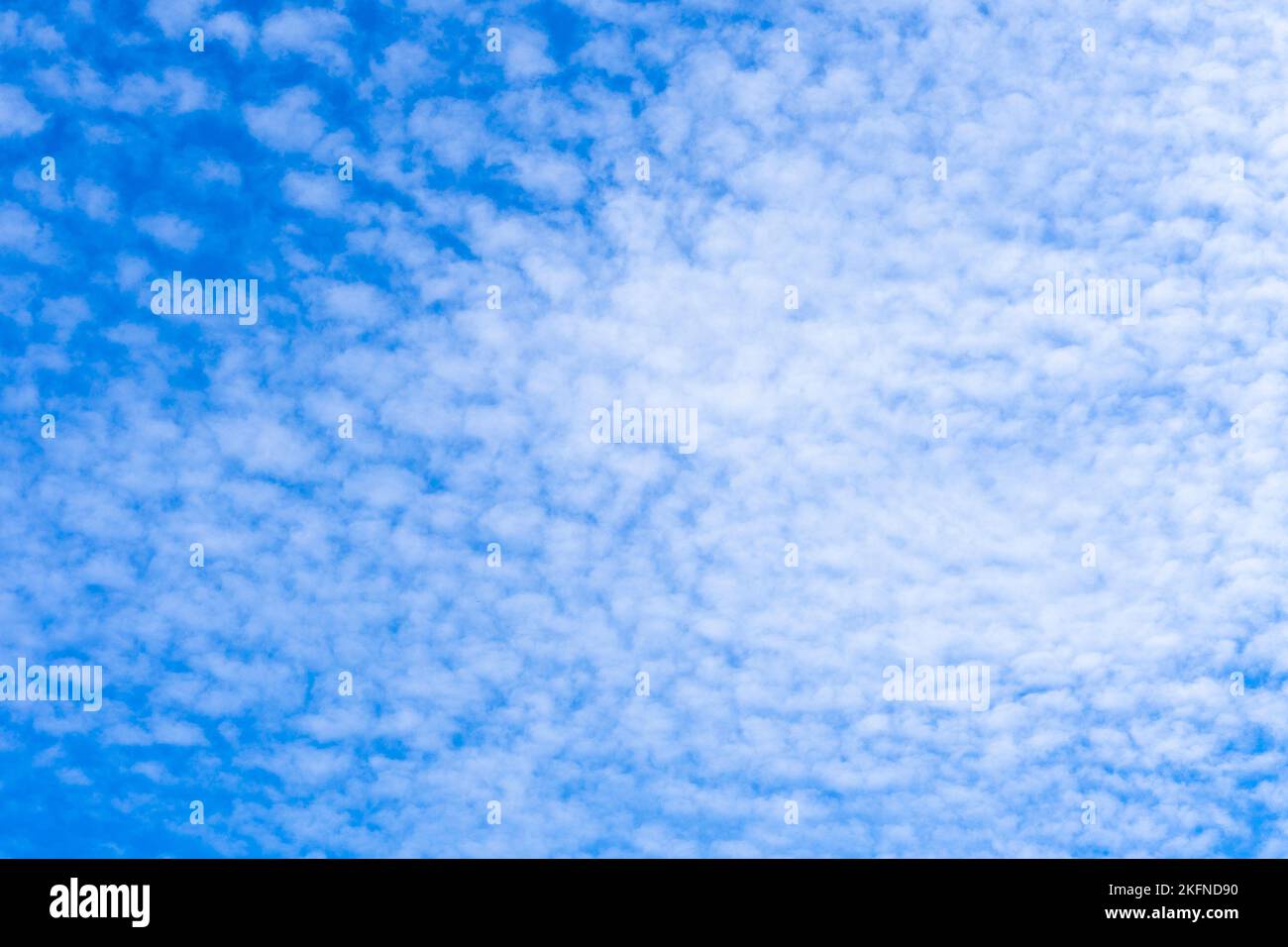 White Clouds over Blue Sky Background Stock Photo - Alamy