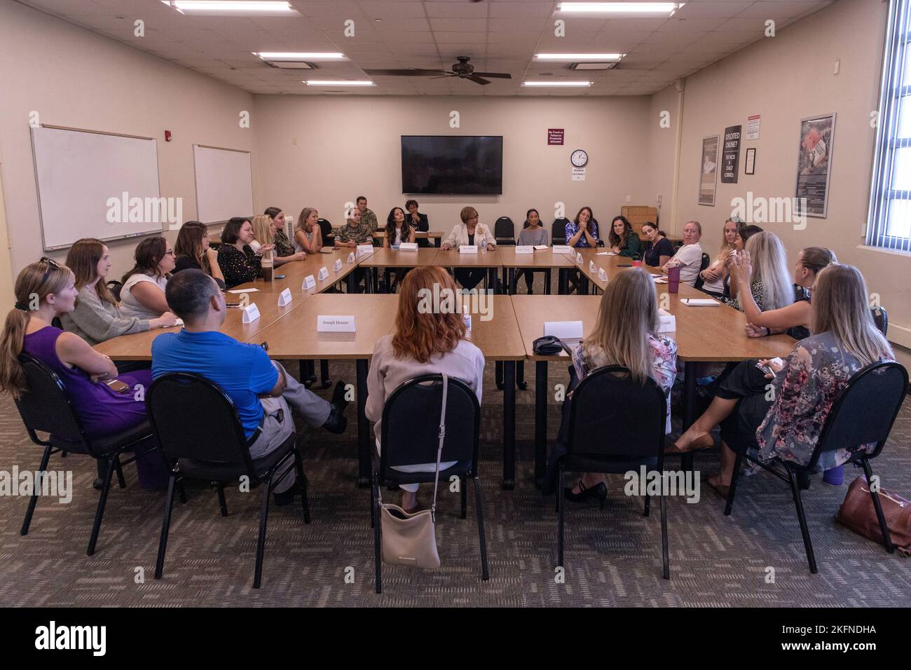 Charlene Austin, wife of Secretary of Defense Lloyd J. Austin III ...