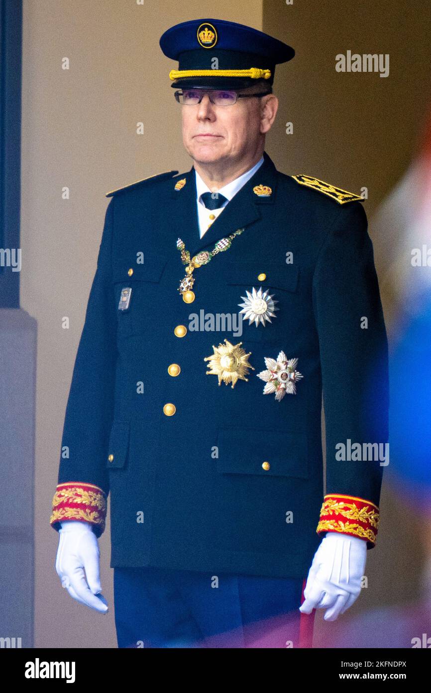 Monaco. 19th Nov, 2022. Prince Albert II of Monaco during the Army ...