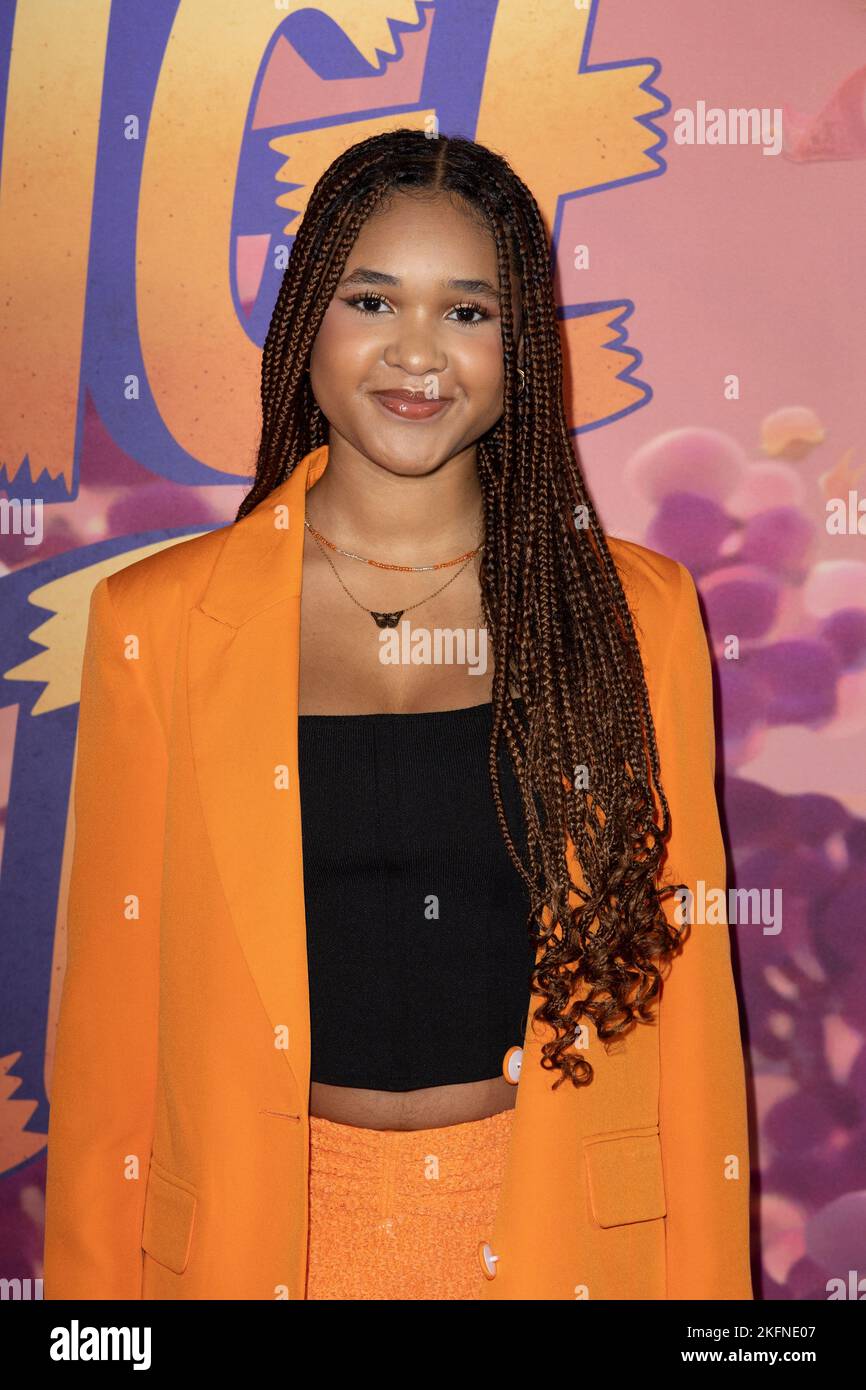 Inspiring Vanessa attends the "Strange World" screening and multimedia ...