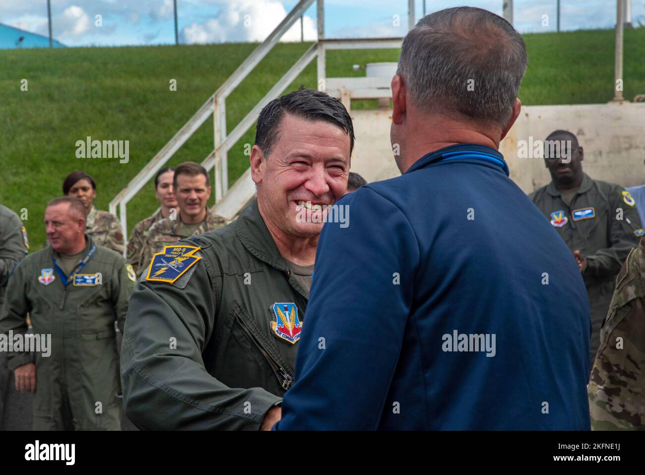 Air National Guard Col. Edward J. Fink Jr., the commander-select for ...