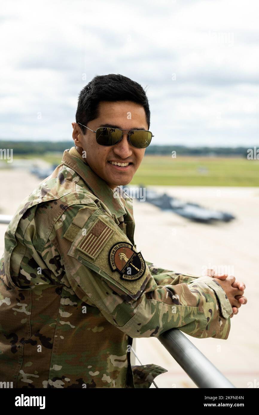 A photo of U.S. Air Force 2nd Lt. Abhishek Shrestha, 88th Operations ...