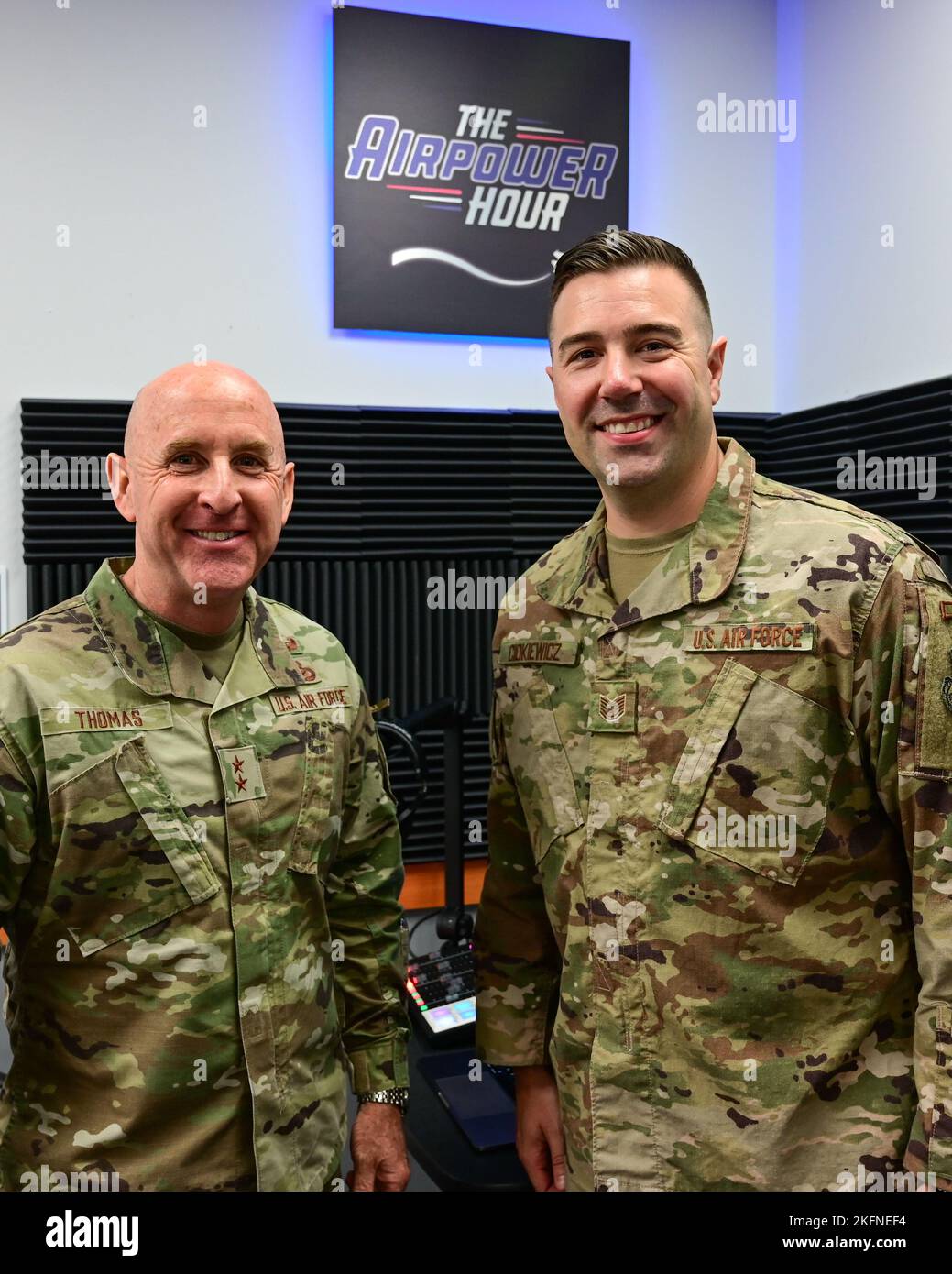 Air Force Recruiting Service commander Maj. Gen. Edward W. Thomas Jr ...