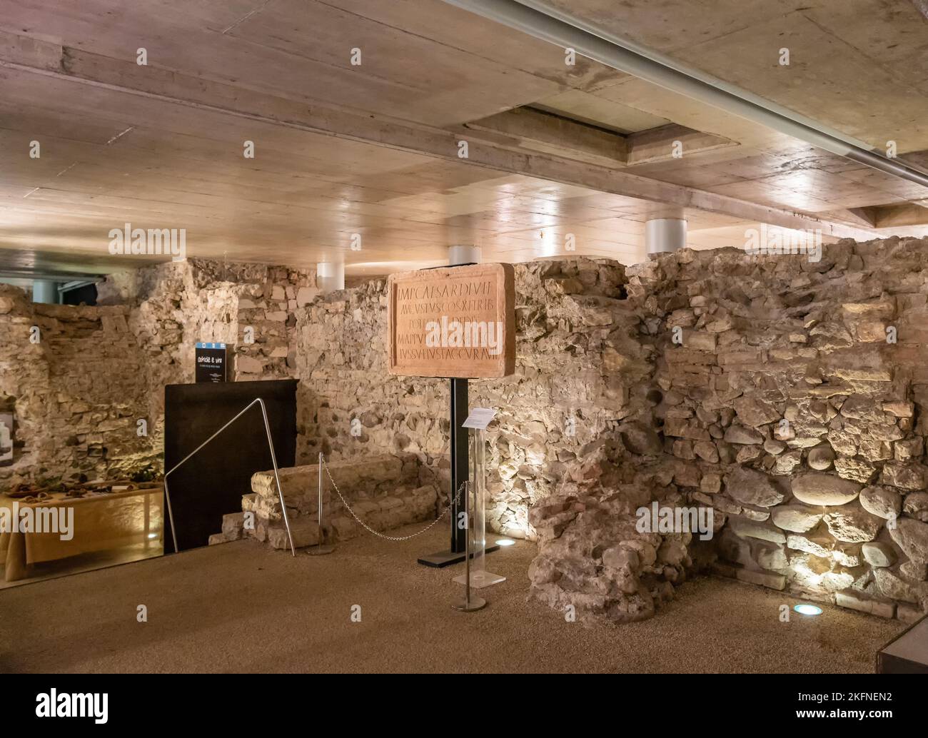 Domus romana trento hi-res stock photography and images - Alamy