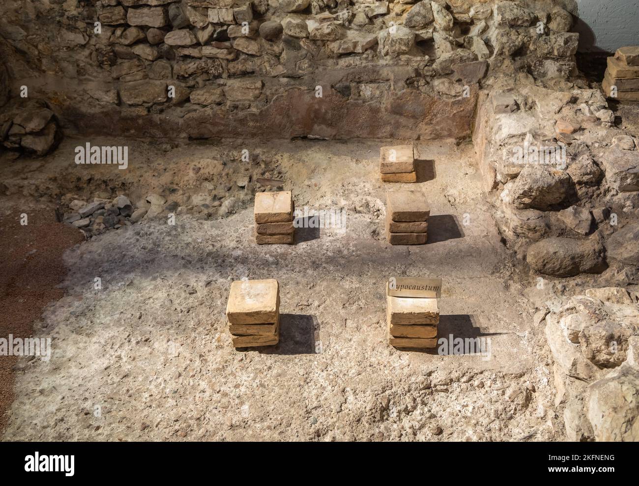Trento city: archaeological area - Underneath the historic centre of Trento we find the ancient ...