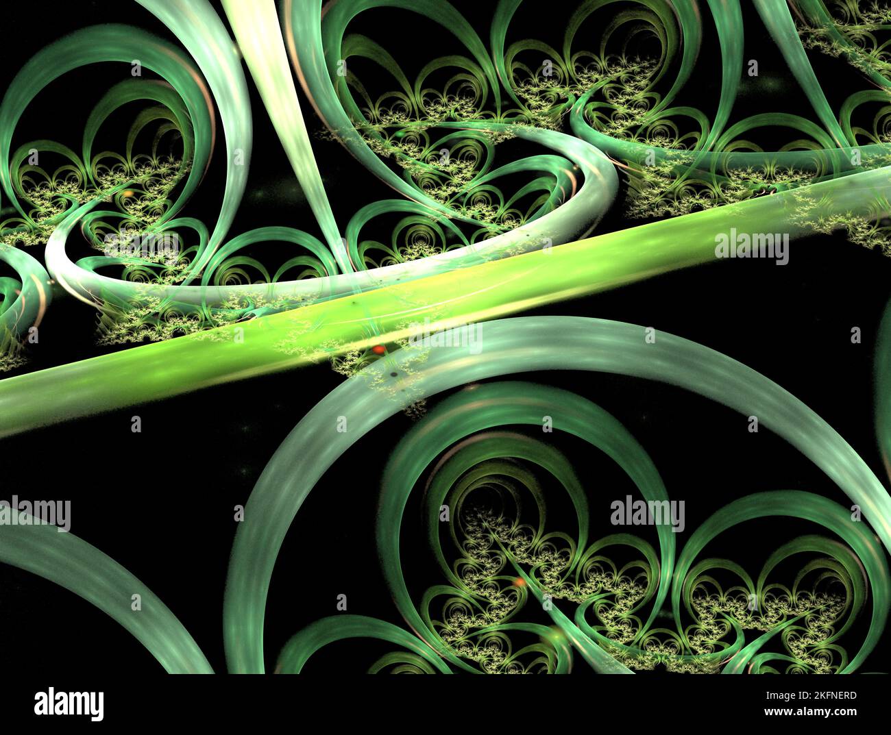 Imaginatory lush fractal texture image abstract background Stock Photo ...