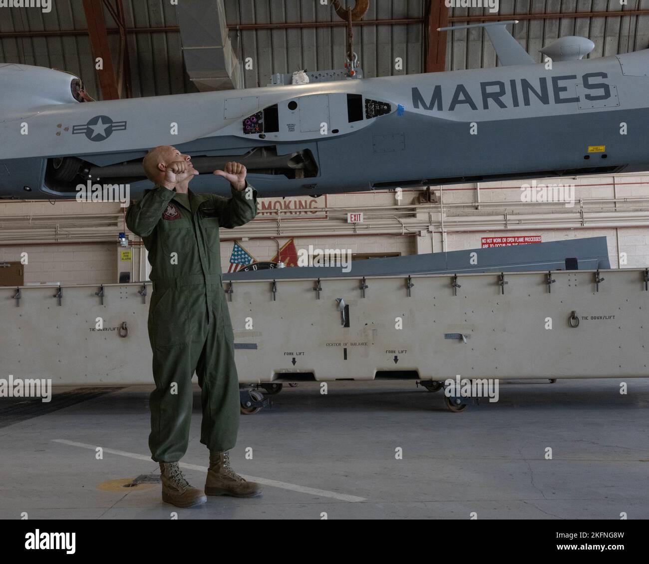 U.S. Marine Corps Staff Sgt. Ricardo Tijerina, airframes staff ...