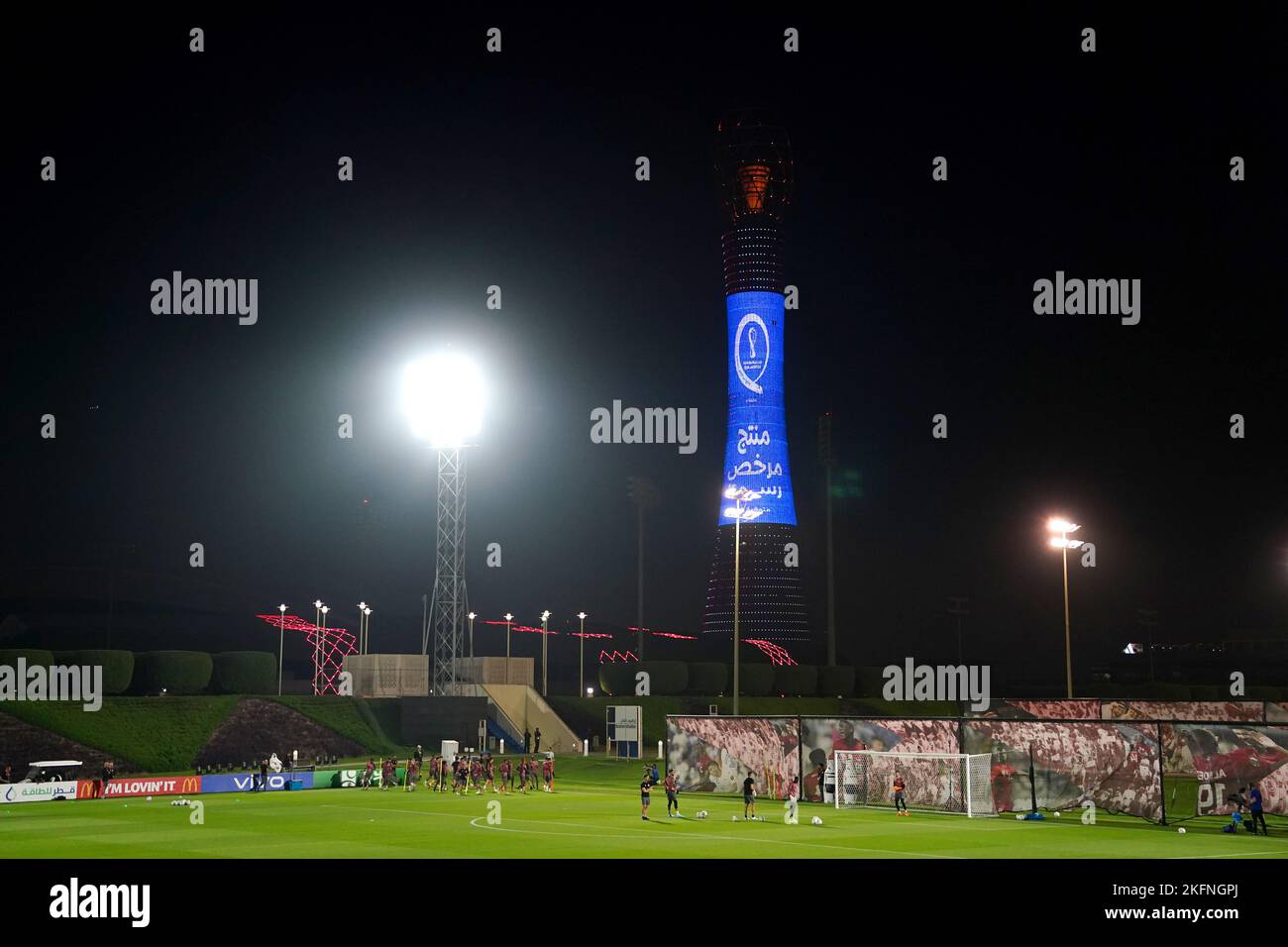 Qatar training fifa world cup 2022 hi-res stock photography and images ...