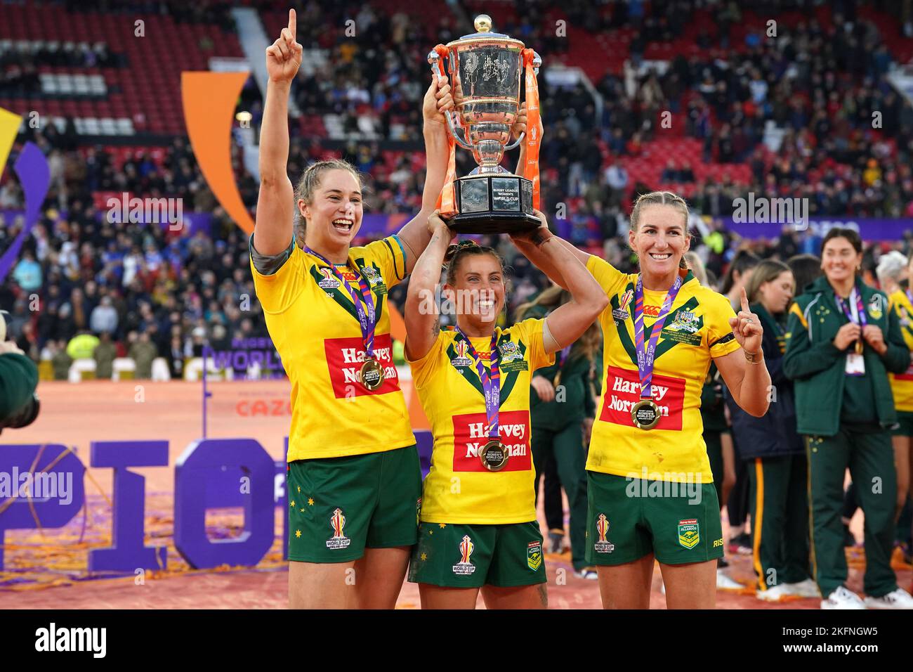 Australias Samantha Bremner Centre Kezie Apps Left And Ali